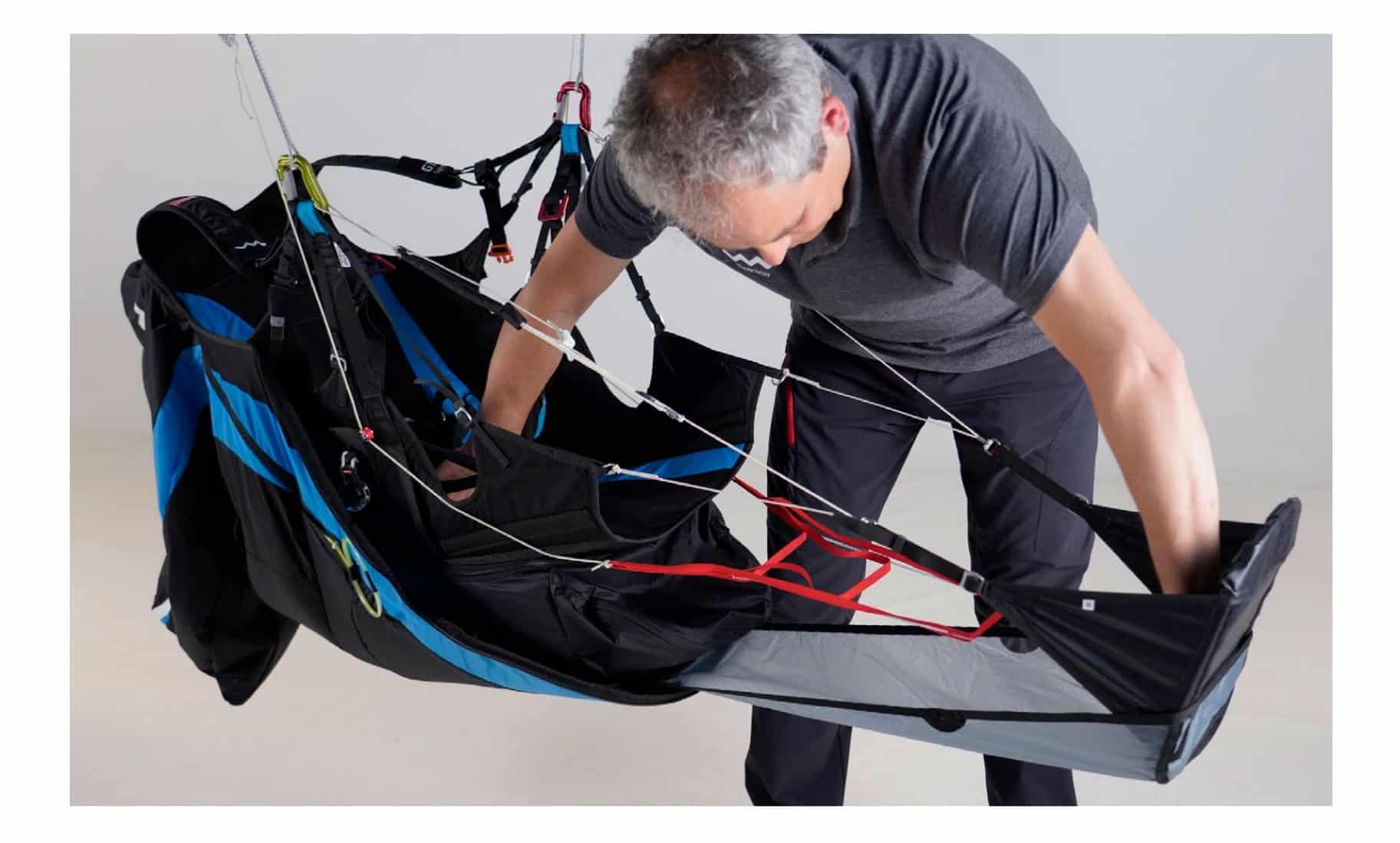 Gleitschirm Liegegurtzeug richtig einstellen - Paragliding Academy GmbH ...